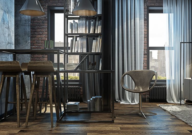 Modern loft apartment in Brooklyn by Yo Dezeen