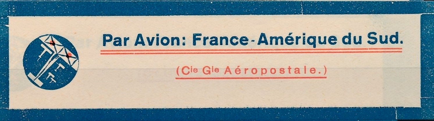 International Airmail And Priority Mail Labels: France: C.G.A airmail ...