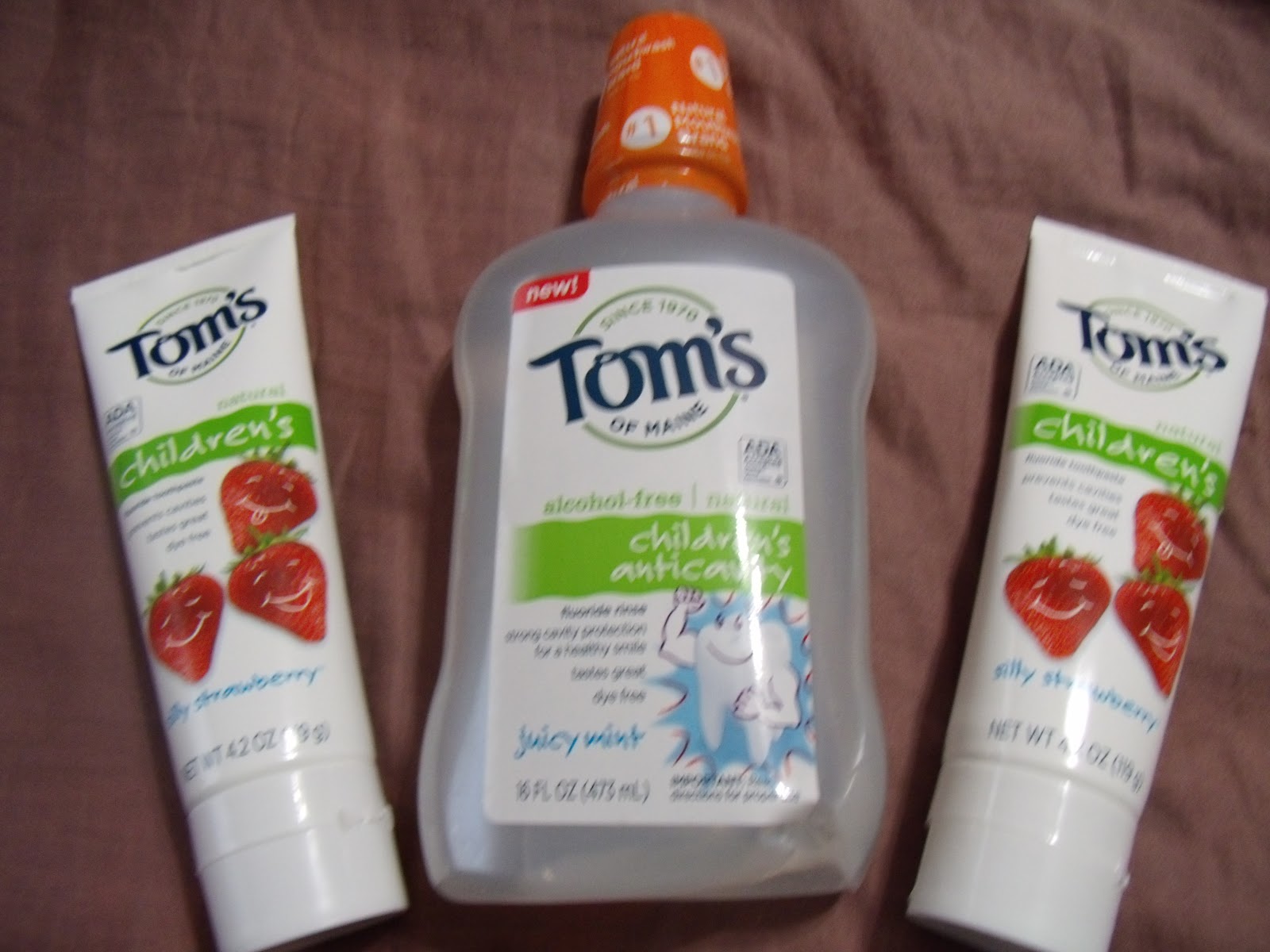 A Lucky Ladybug: Tom's of Maine Children's Toothpaste, Children's ...
