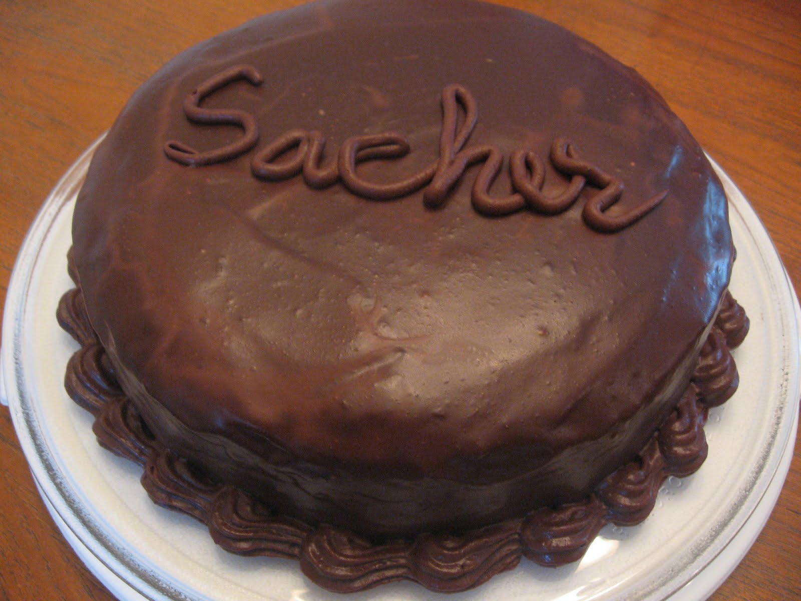 LtDan'sKitchen.com: Sacher Torte