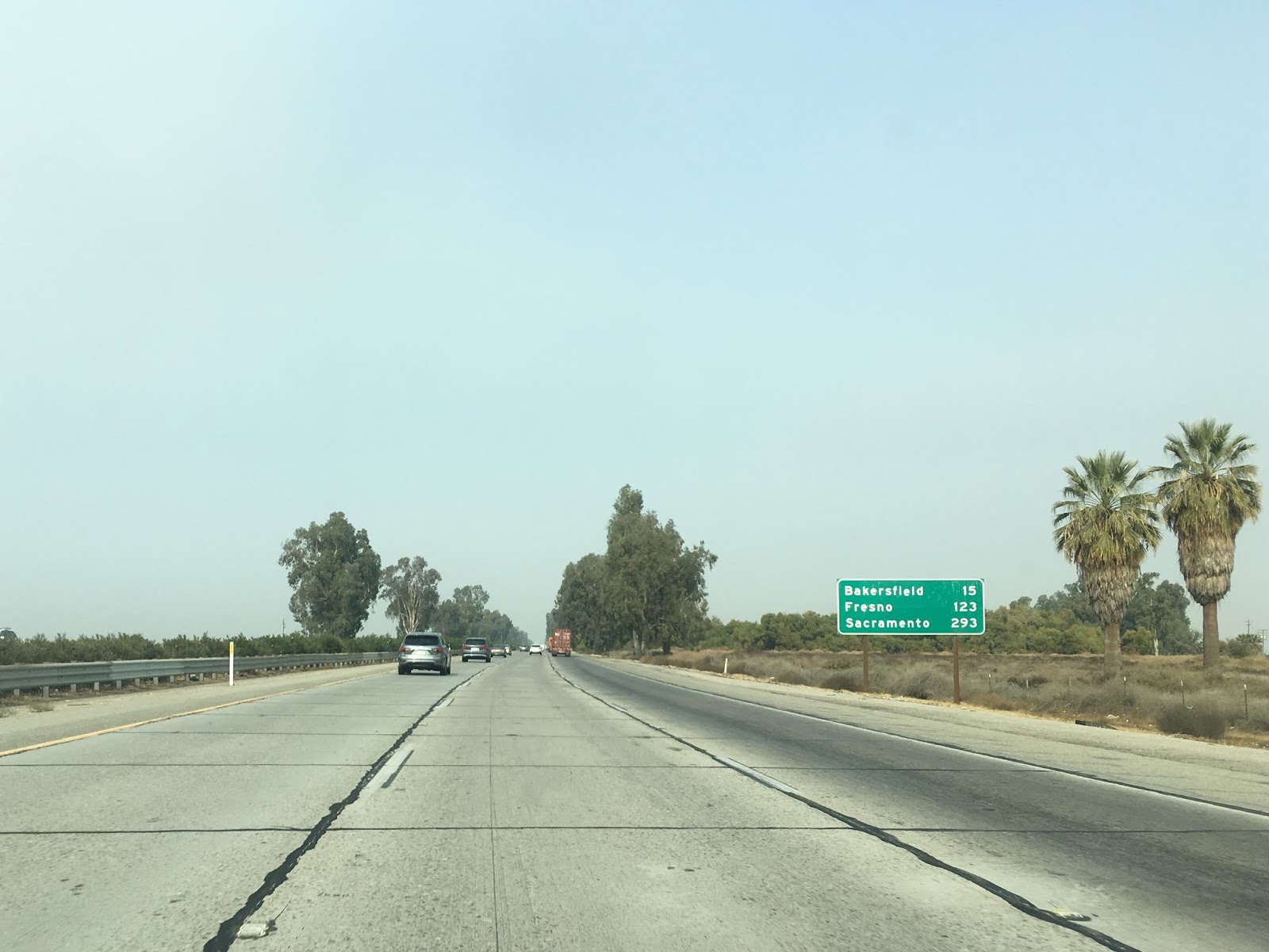 California State Route 99/Old US Route 99 Freeway Part 1; Interstate 5 ...