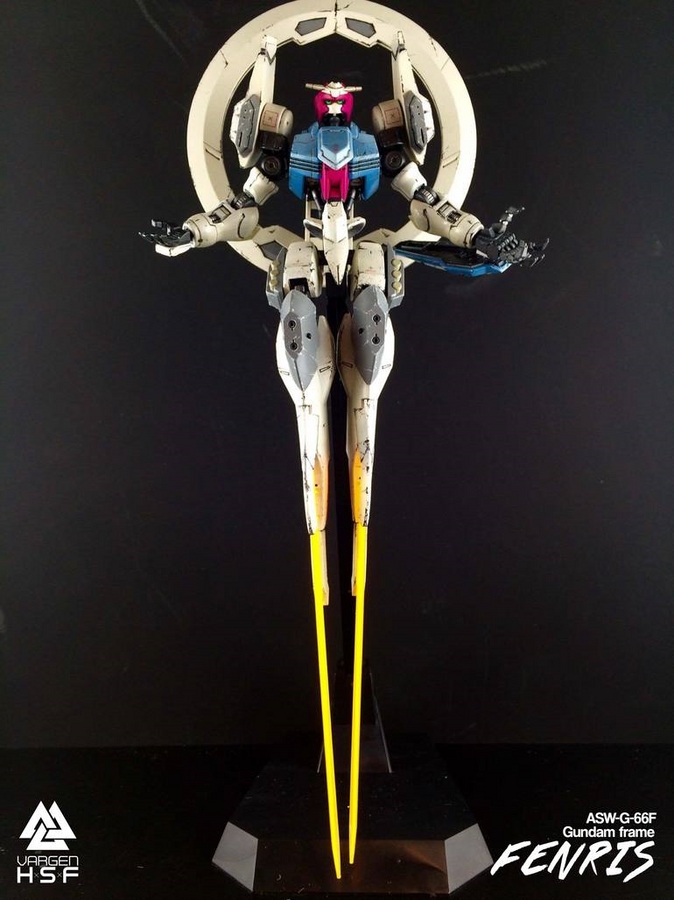 Custom Build: HG 1/144 ASW-G-66f Gundam Frame Fenris