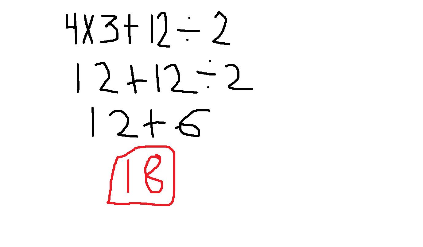718-2011: Order of Operations