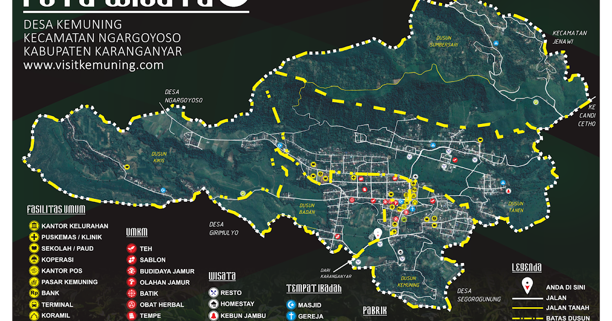 Peta Wisata Kemuning