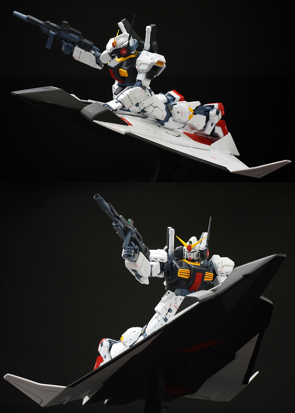 GUNDAM GUY: RG 1/144 Gundam Mk-II A.E.U.G. w/ G Defenser & Flying Armor ...
