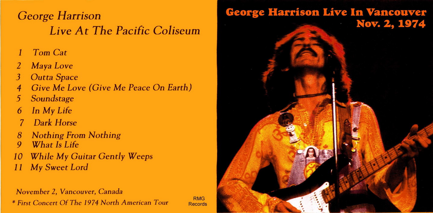 T.U.B.E.: George Harrison - 1974-11-02 - Vancouver, BC (AUD/FLAC)