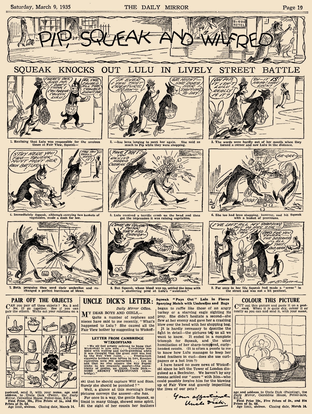 Yesterday’s Papers: DAILY MIRROR comic strip series index 1904-2019