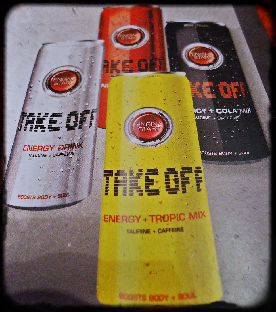 The Years Gone By: Produkttest: Take Off Energy Drink