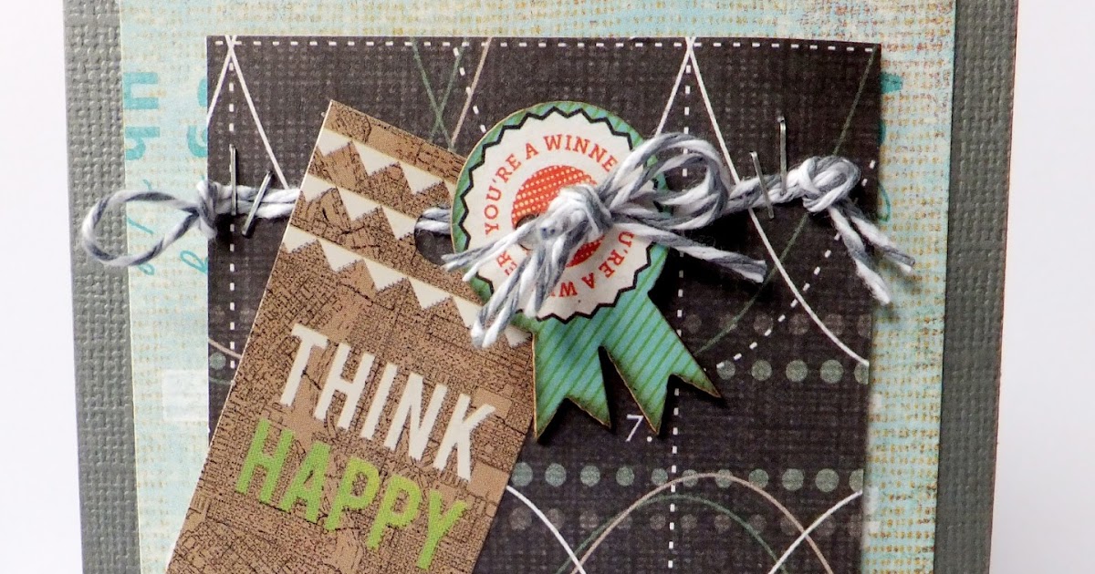 FotoBella: Think Happy Card