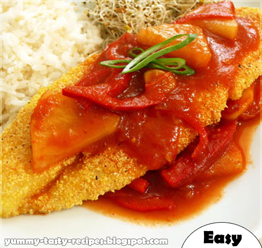 Yummy Tasty Recipes: Fillet Fish With Tomato Sauce Recipe