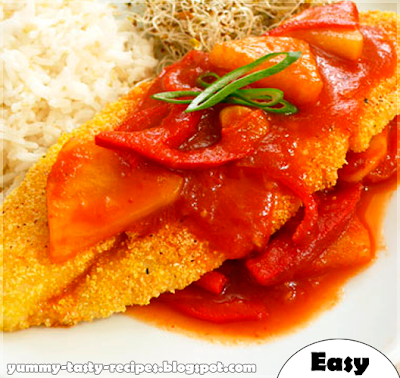 Yummy Tasty Recipes: Fillet Fish With Tomato Sauce Recipe