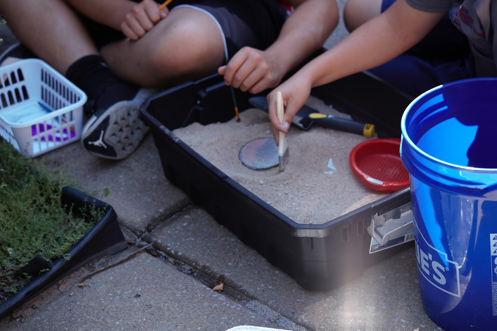 A View of the Web: Archaeological Dig - The Dig & Identification of ...