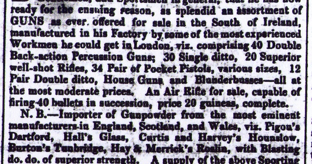 New Website: Thomas James Boyd. Gun Manufacturer. Limerick.