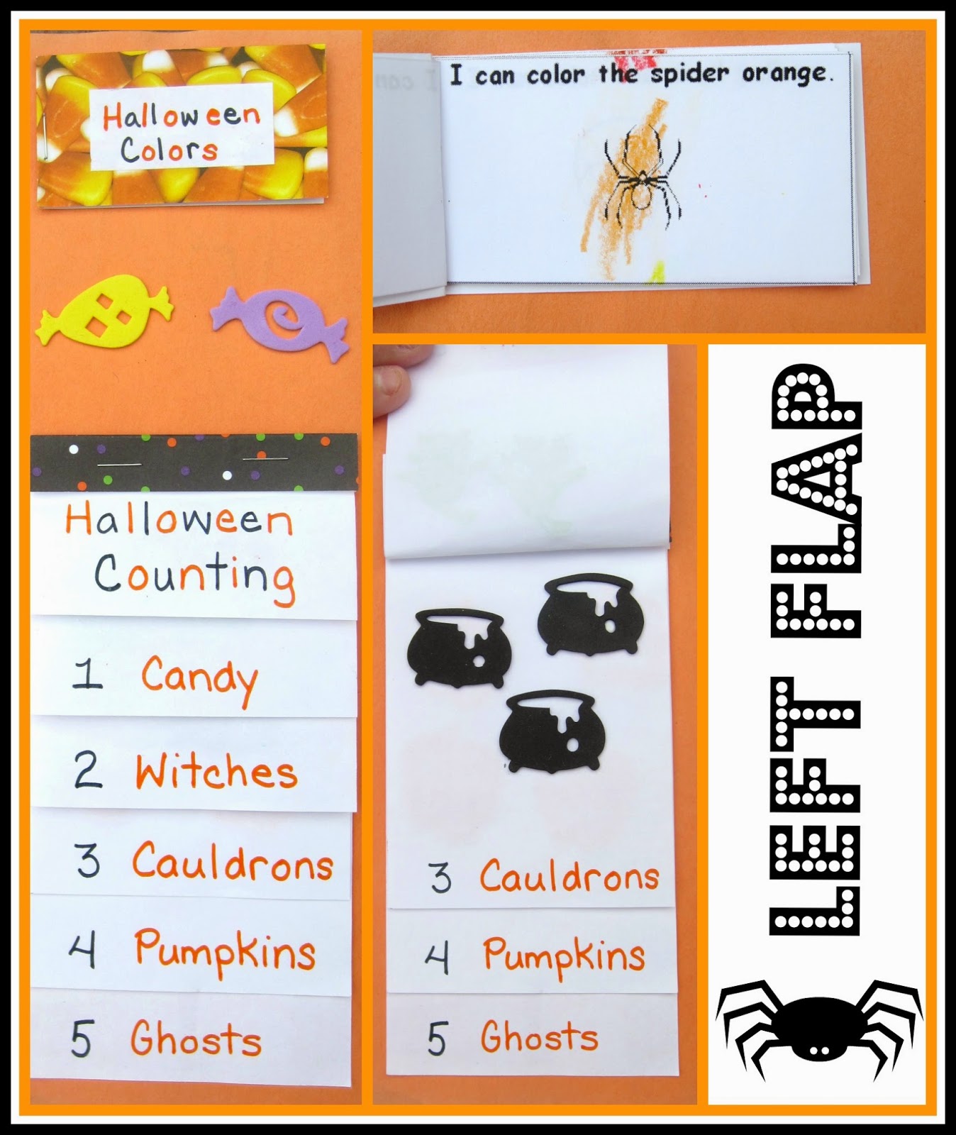 Halloween Preschool Lapbook {Homeschool}