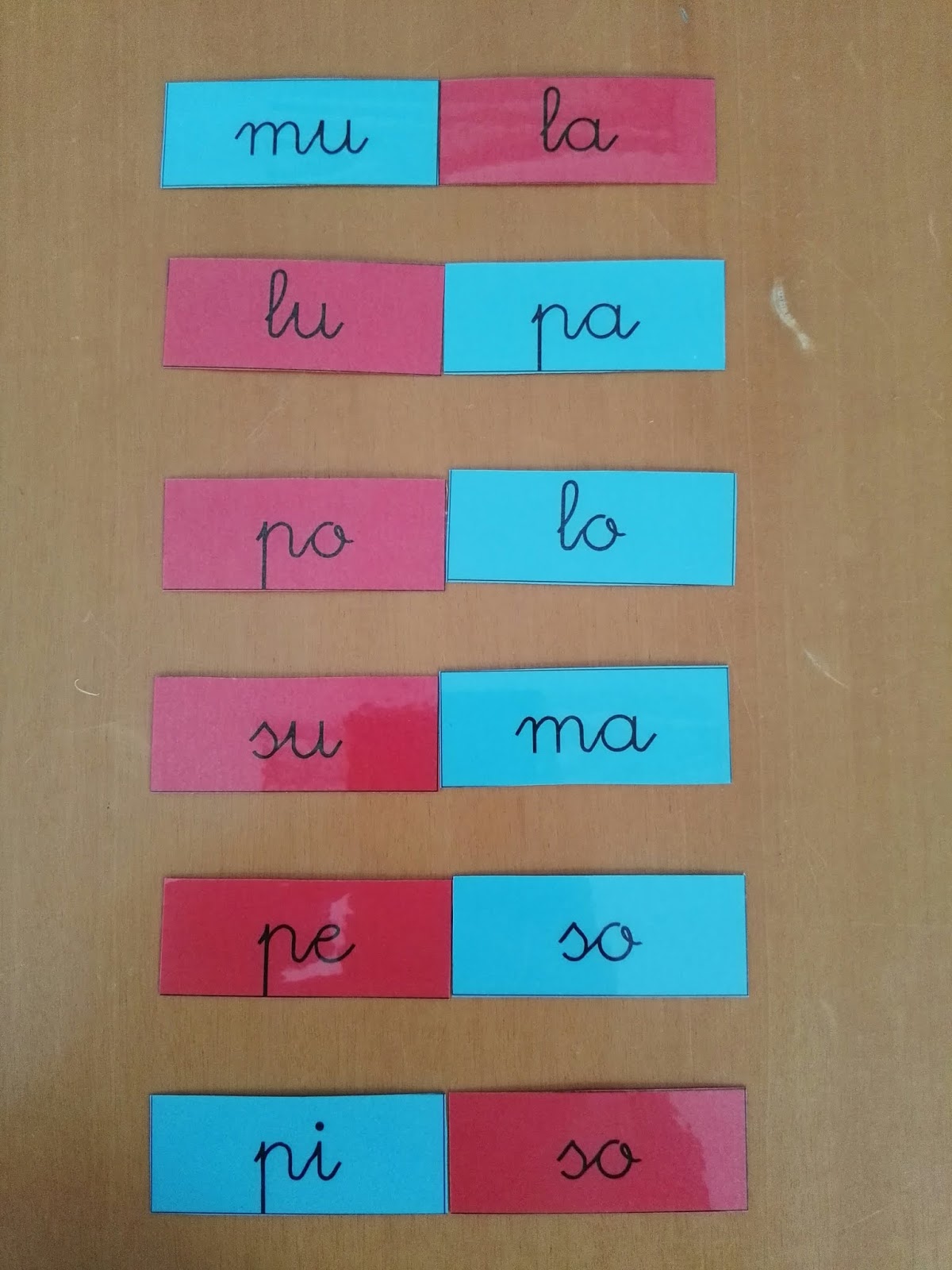 El Maestro de Audición y Lenguaje: Formamos palabras con los fonemas ...