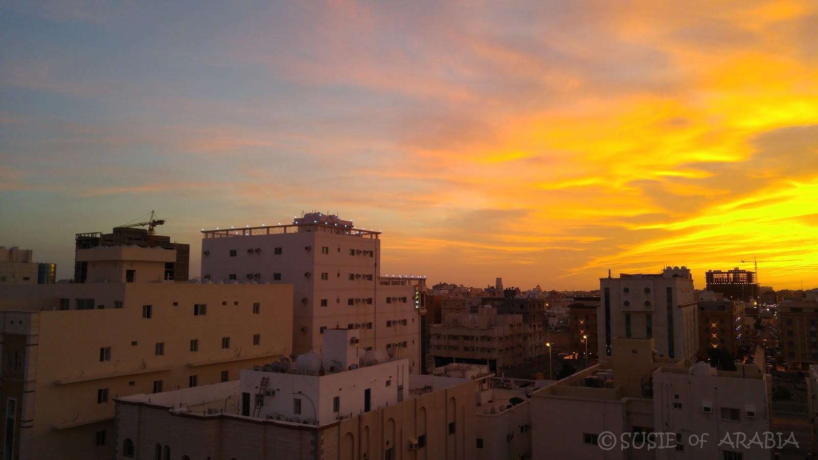 Jeddah Daily Photo: SkyWatch: Spectacular Sunset