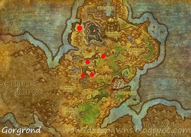 WoW Rare Spawns: The 7 Mount Dropping Rares of Draenor