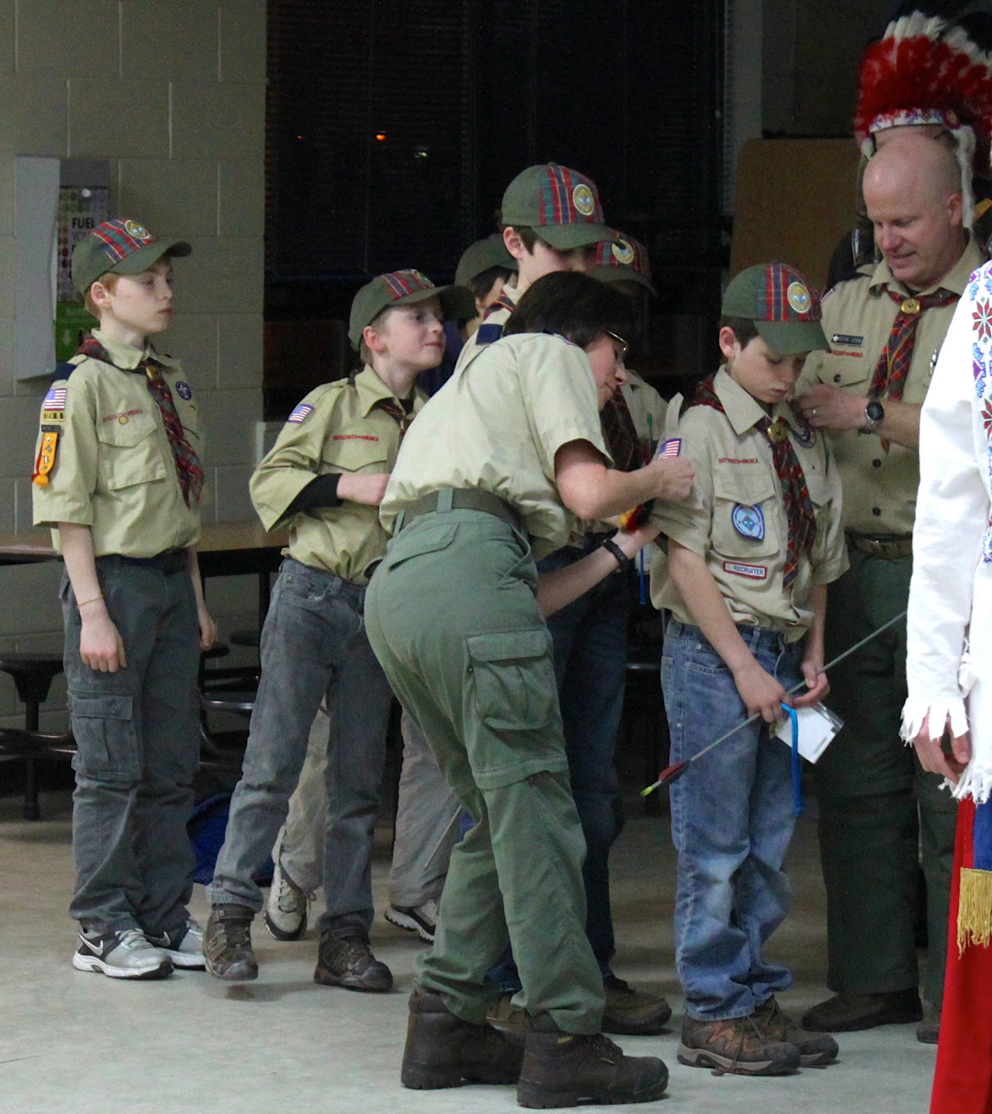 Livin' the Blessed Life: Boy Scout Crossover Ceremony....