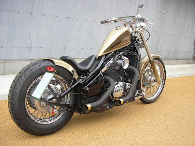 Custom Motorcycles: MODELO: KAWASAKI VULCAN 800 (custom)