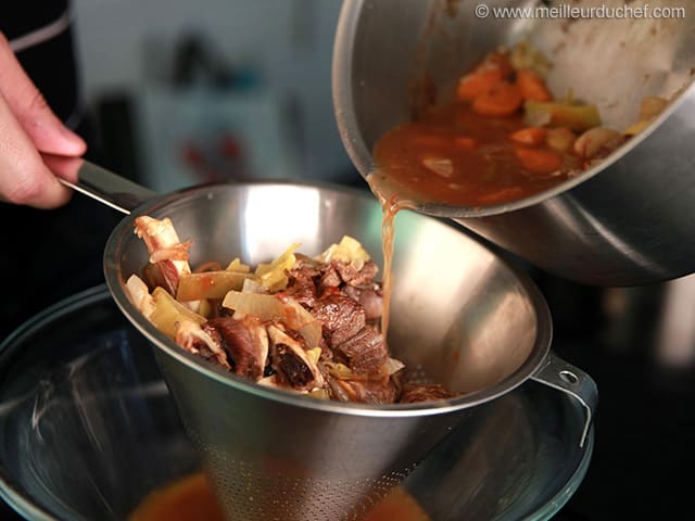 Le Chef Pierre D'Iberville: Fonds, ou jus de veau brun (Proportions ...