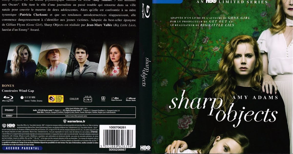BLU-RAY JAQUETTES BLU-RAY: Sharp objects