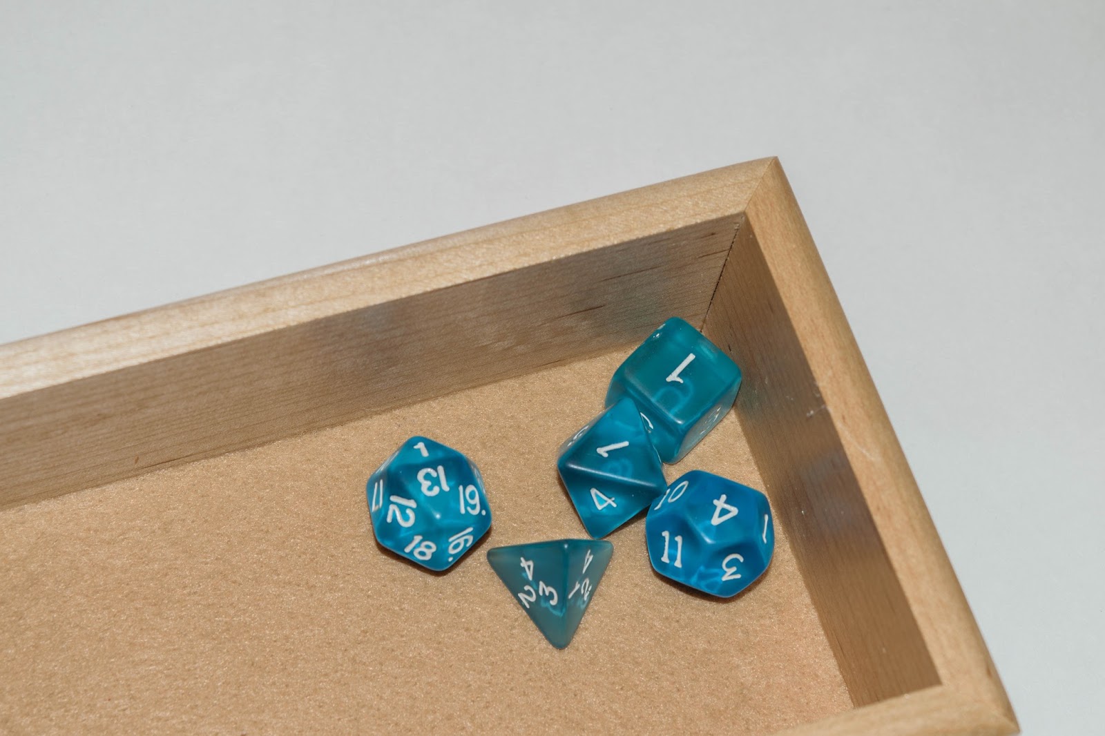 Warrior Woodwork: Small Rectangular Dice Tray Gallery