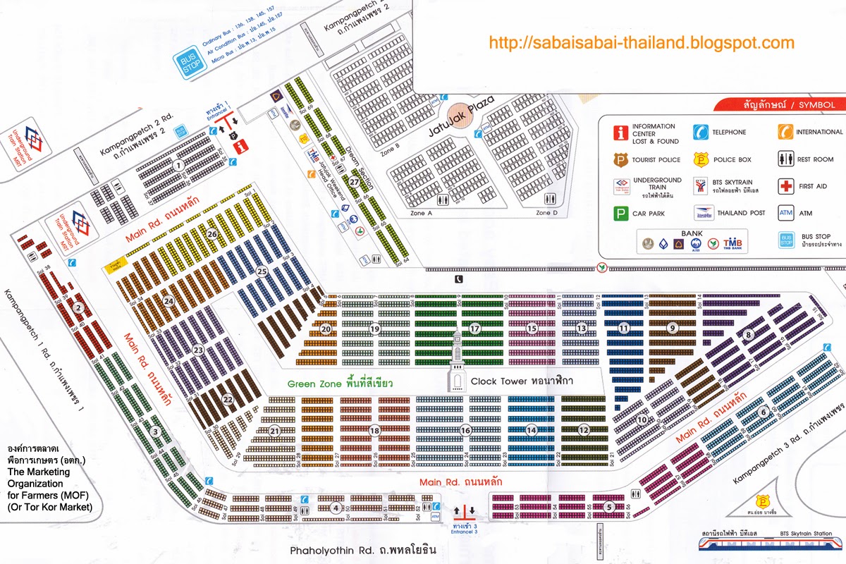 Bangkok Sightseeing – Jatujak Weekend Market (1)