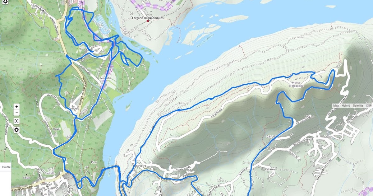 Borgo Vecchio - Giretti in MTB: Aonedis - Ragogna - Monte di Ragogna ...