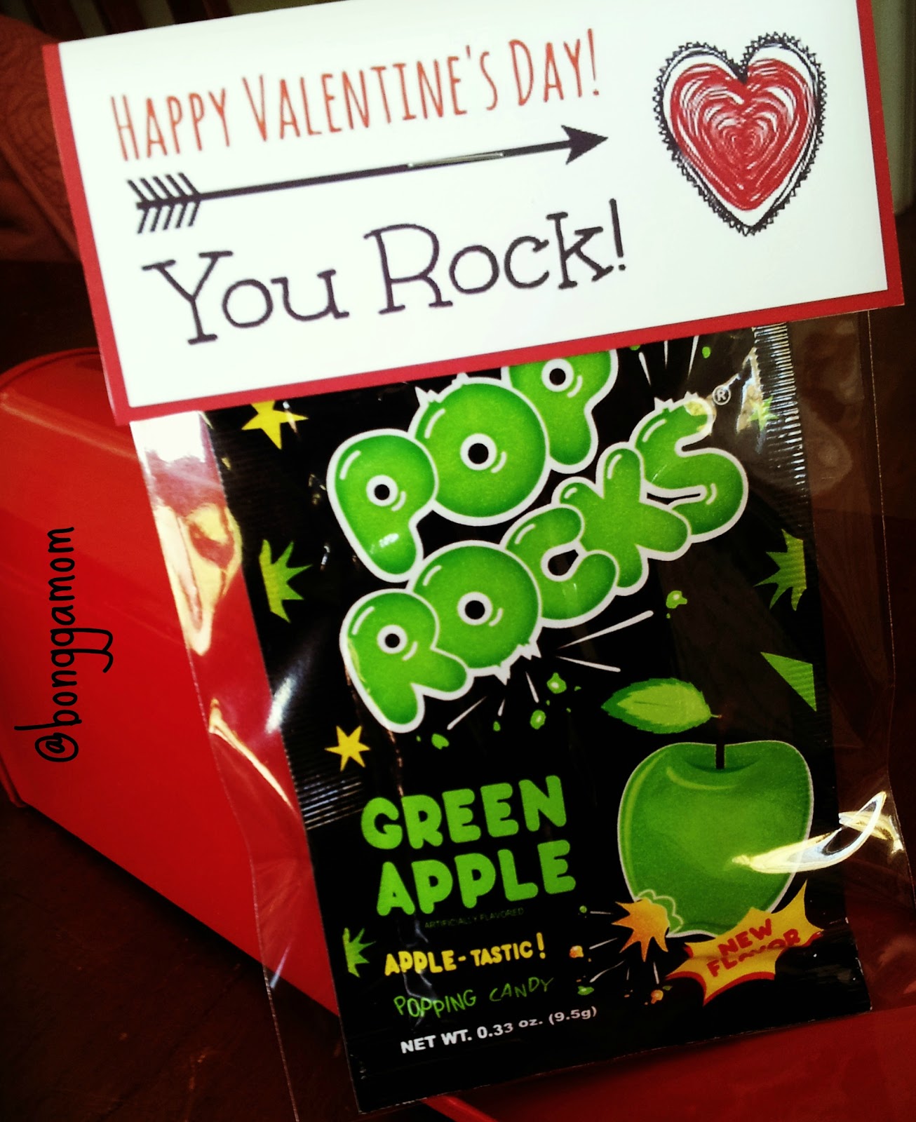 Finding BonggaMom: Valentine's Day Printables: You Rock!