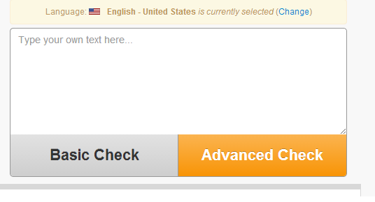 online grammar and punctuation checker tools with on-page needs