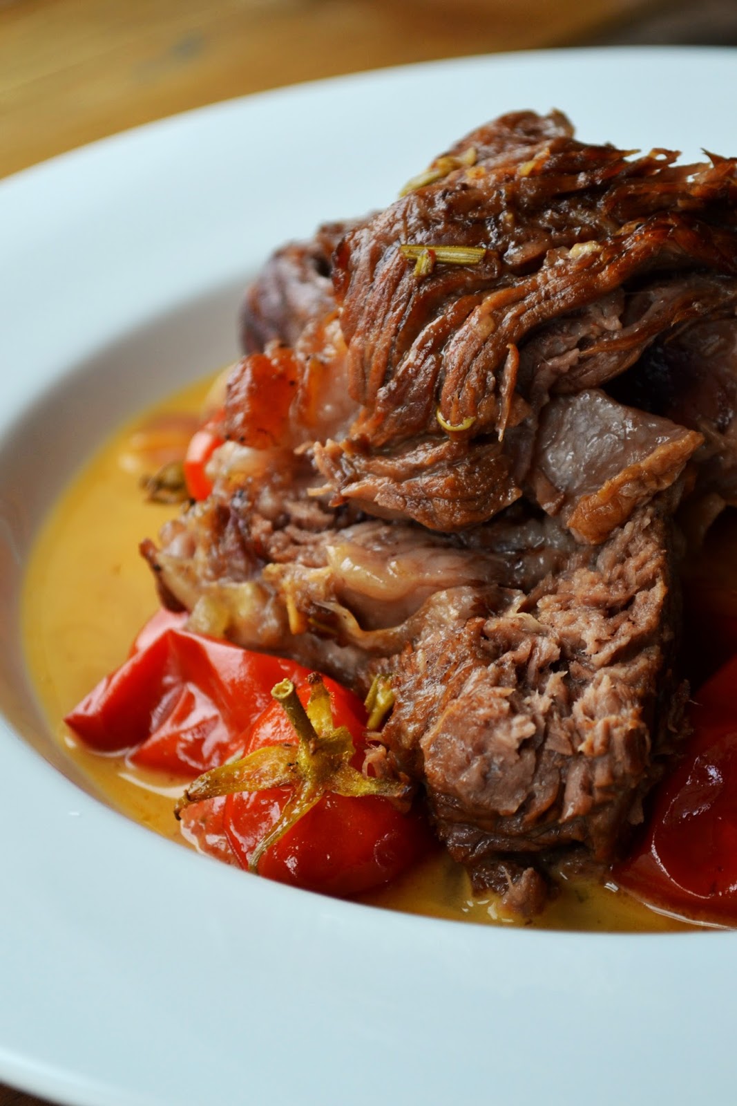 Farm to Fork: Beef with Apples, Tomatoes and Herbs