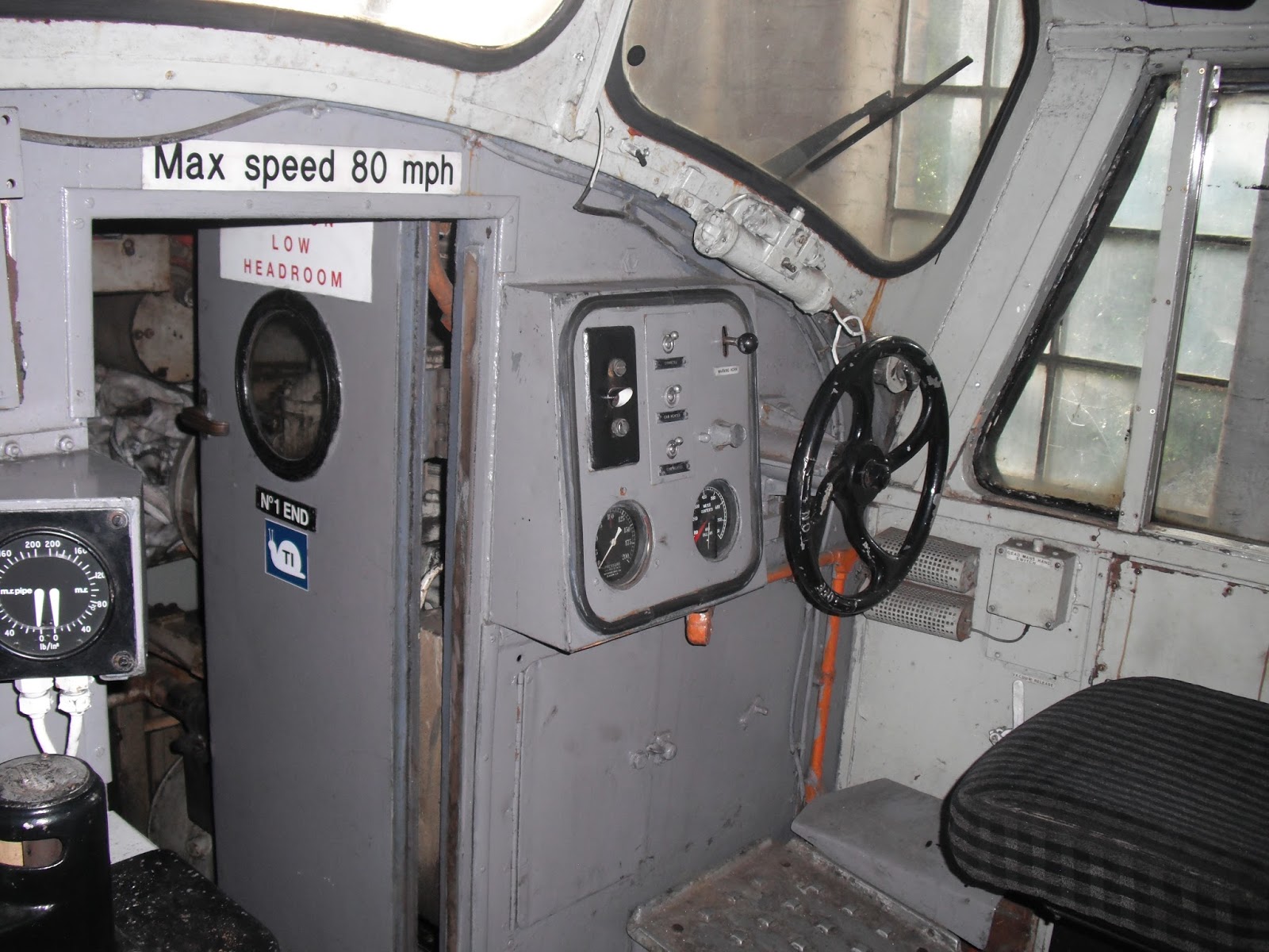 Steam Memories: Drivers view of a Class 37 Diesel Electric locomotive