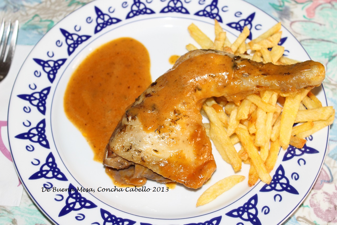 Pollo en salsa