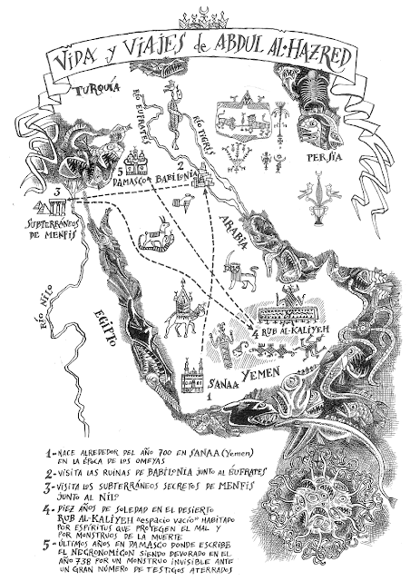 LLUÏSOT - NECRONOMICÓN: BIOGRAFÍA DE ABDUL AL-HAZRED