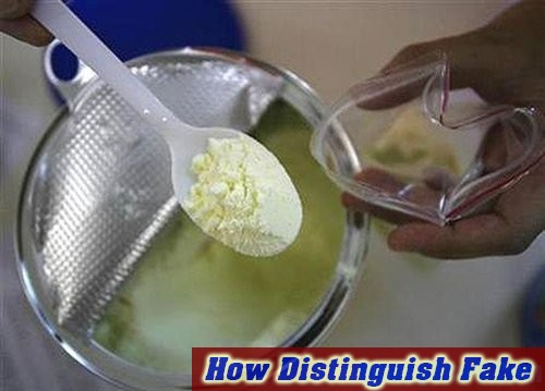 How to distinguish exactly between the fake and the real milk powder ...