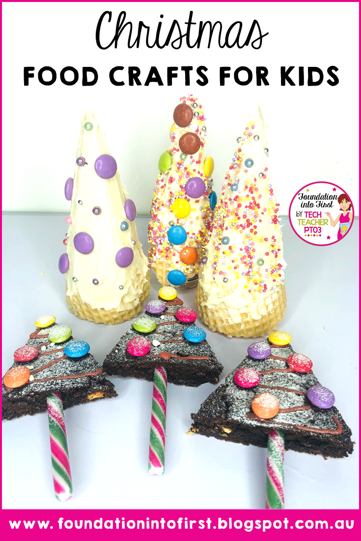 Christmas Food Crafts For Kids | Foundation into First