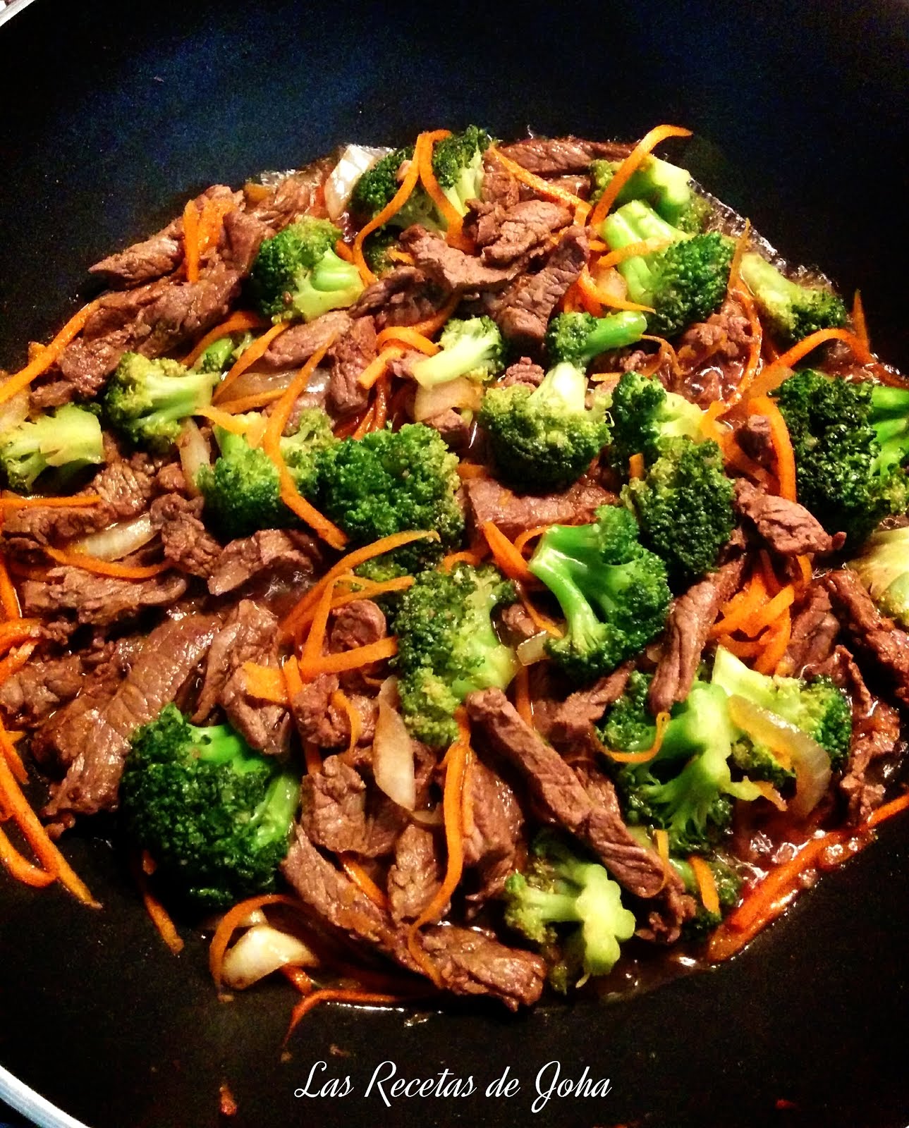 Las Recetas de Joha: Carne de Res con Brócoli