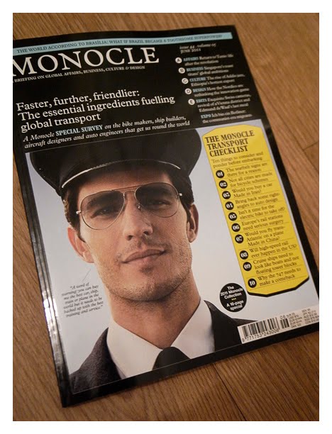 MARK SANDERS: MONOCLE 44 COVER