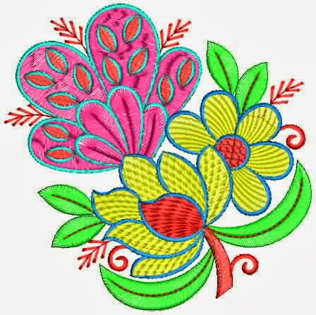 Embdesigntube: Designer Create Multi Color Embroidery Patch Designs