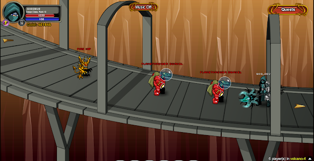 AQW News Brasil: Tutorial: Volcano