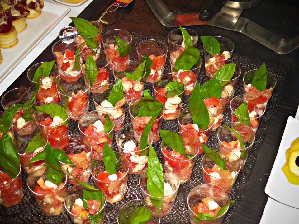 mini ensaladas de sandia y queso! | El Baúl de las delicias