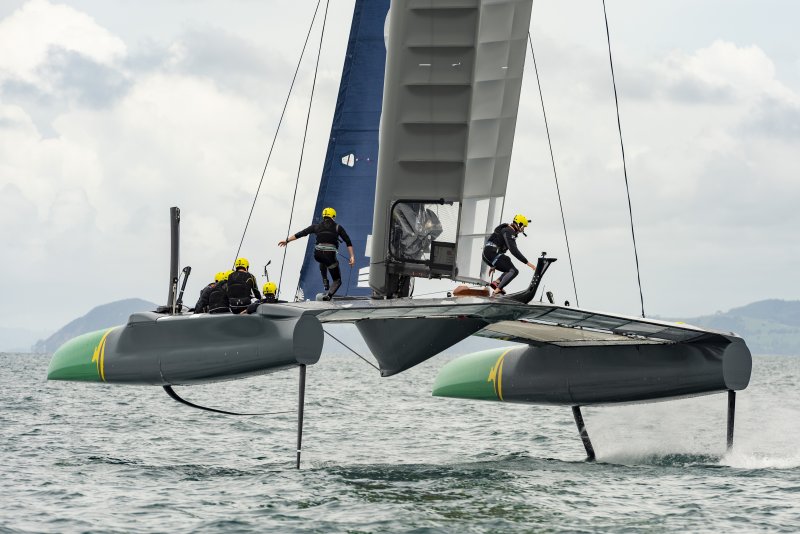 Les F50 du SailGP s'entrainent en Nouvelle Zélande- Images | ScanVoile
