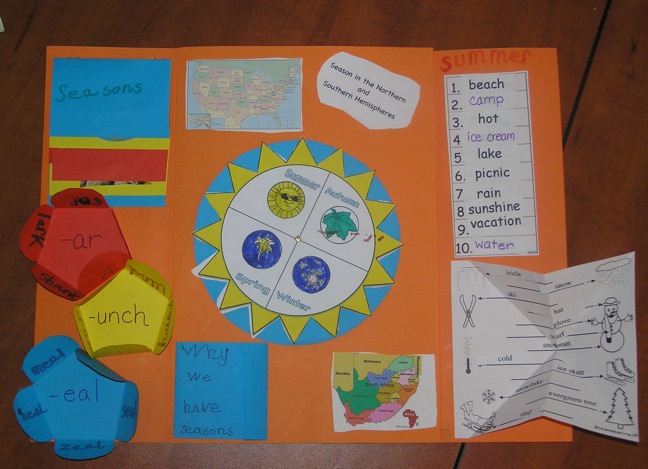 Everyday A Holiday: Seasons Lapbook