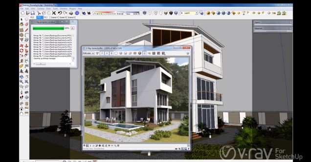 Vray 2.0 for SketchUp 2016 full indir - Megapit - Bugünü İndir