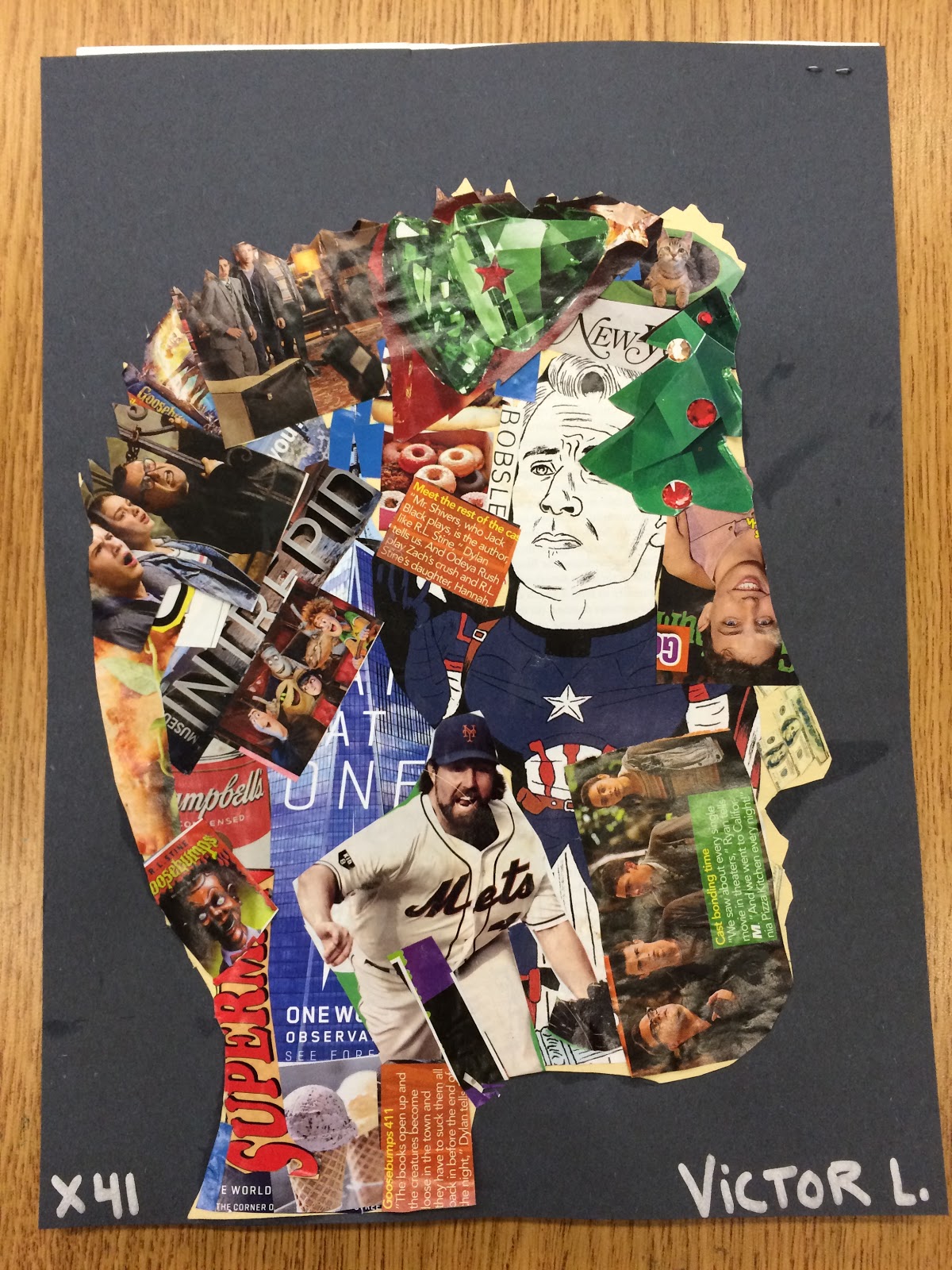 Ms. C's Artroom: Symbolic Self-Portraits