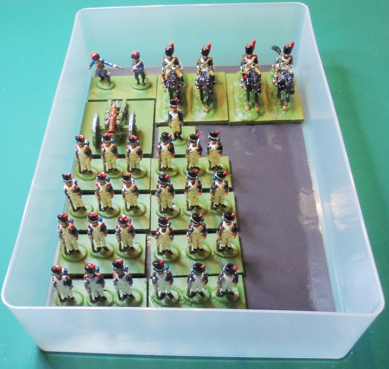 Wargaming Miscellany: Formations in boxes: Some Napoleonic examples