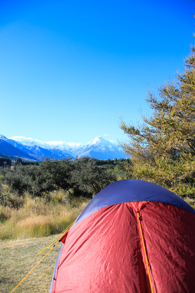 ink + adventure: Mount Cook and the "perfect" campsite