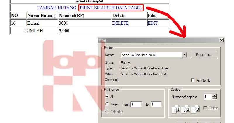 Cetak Banyak Halaman Dengan Php - Kisi Kisi Soal