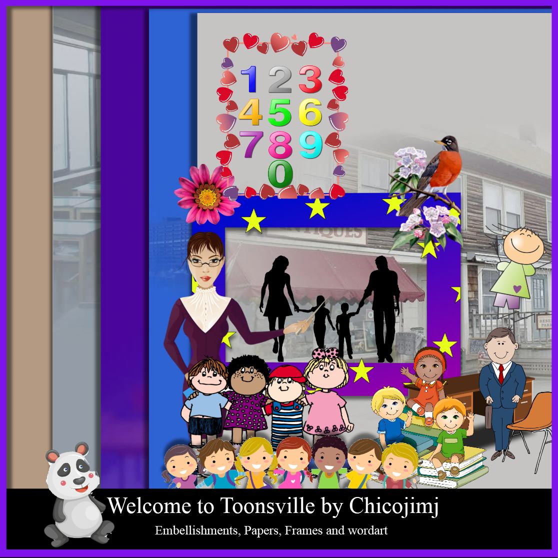 Horse-ing Around: Welcome to Toonsville kit