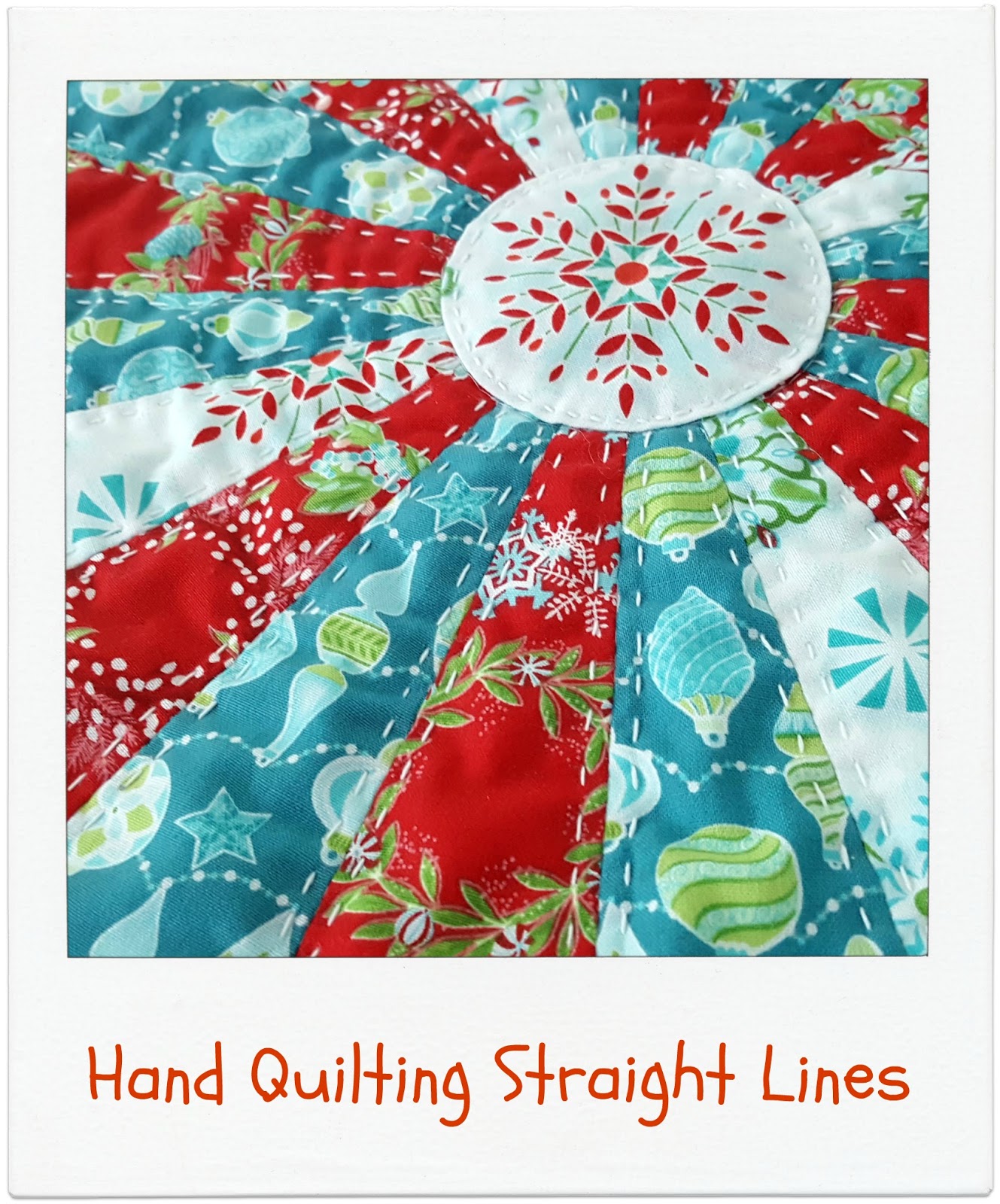 Chris Dodsley @mbCD: An Easy Way To Hand Sew Or Quilt Straight Lines
